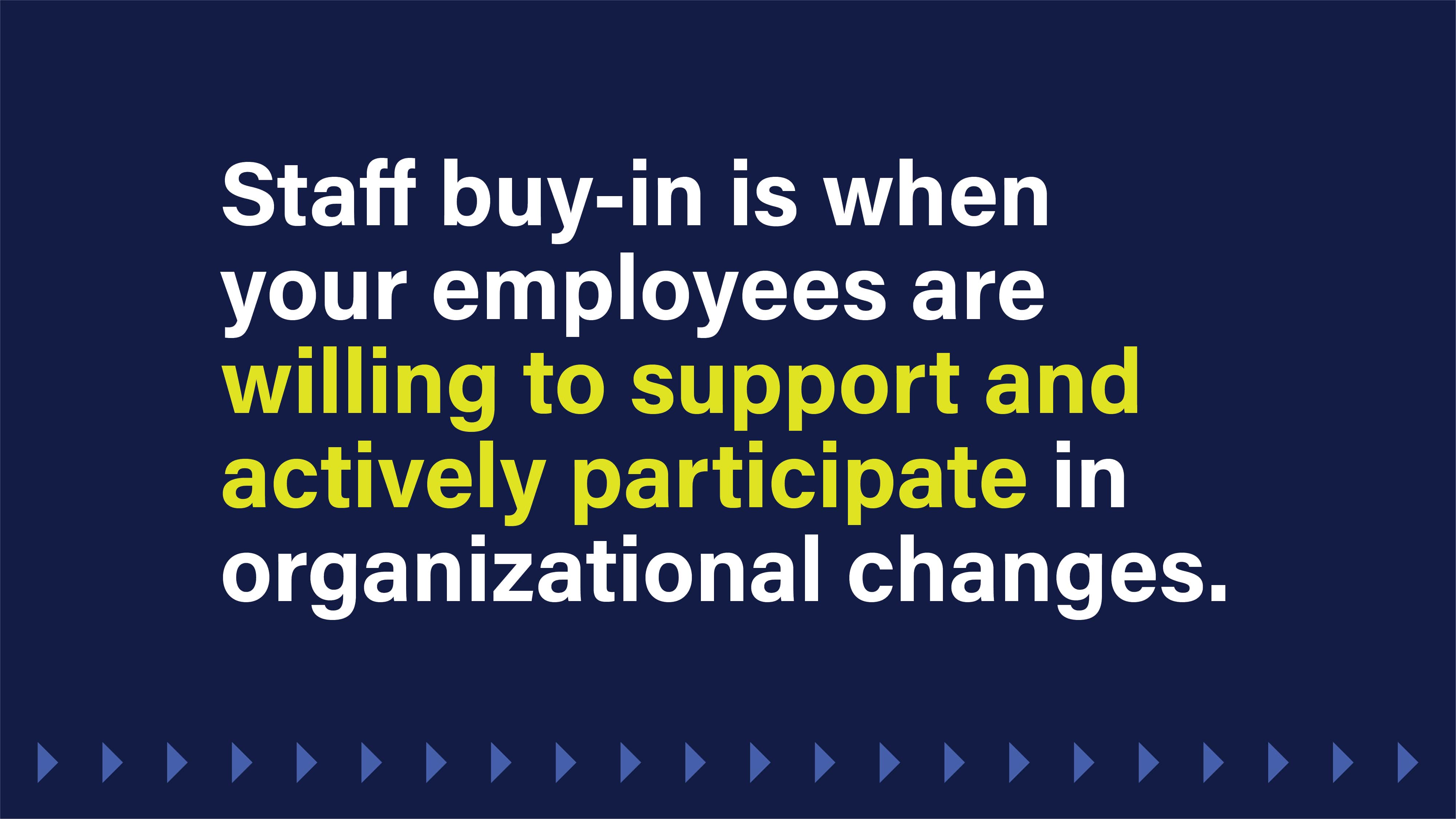 Change management model: How to get staff buy-in | Rightworks