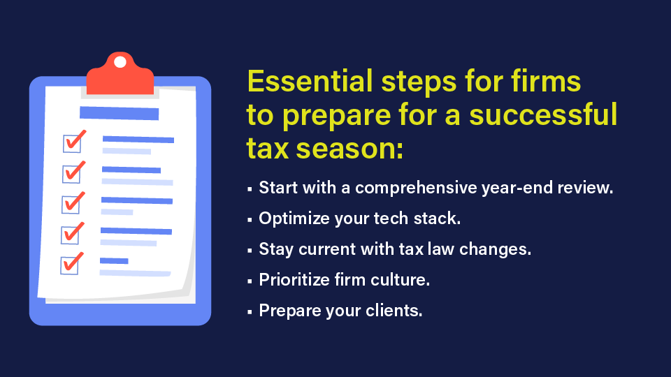 Tax season checklist: Tips for tax pros | Rightworks